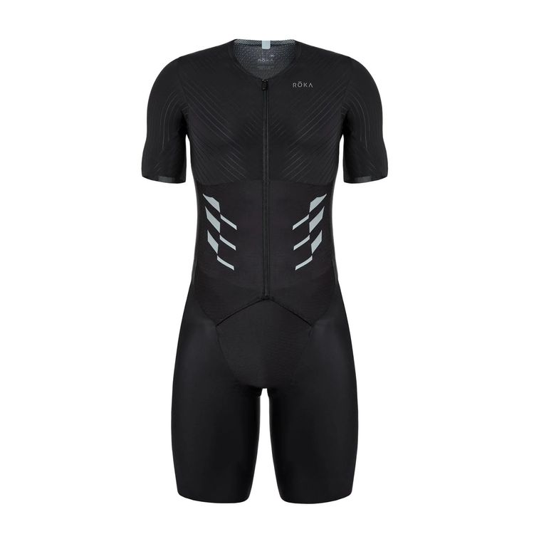 Men's Gen II Elite Aero Short Sleeve Tri Suit, M, schwarz (Gebraucht ...