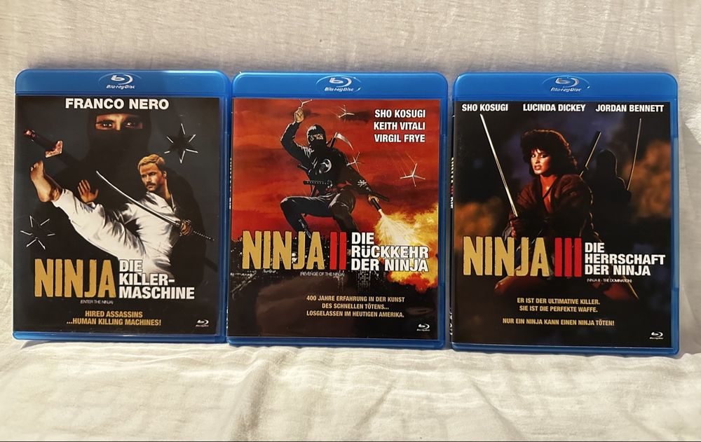 Ninja I , II , III Blu-ray Uncut Cannon Films (Gebraucht) in Zollikofen ...