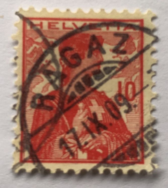 Nr.120 mit Vollstempel (Gebraucht) in Aarau für CHF 0.2 – mit Lieferung auf Ricardo kaufen