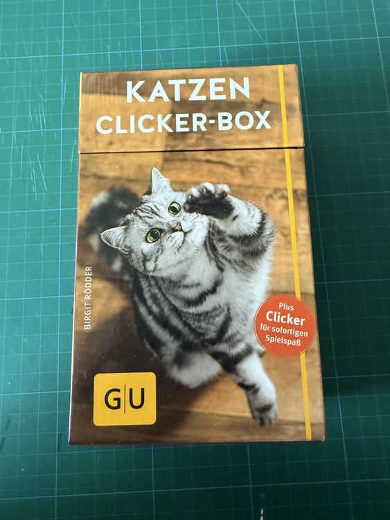 Katzen Clicker-Box von GU, neuwertig, inkl. Clicker🐱🐈‍⬛ (Gebraucht) in ...