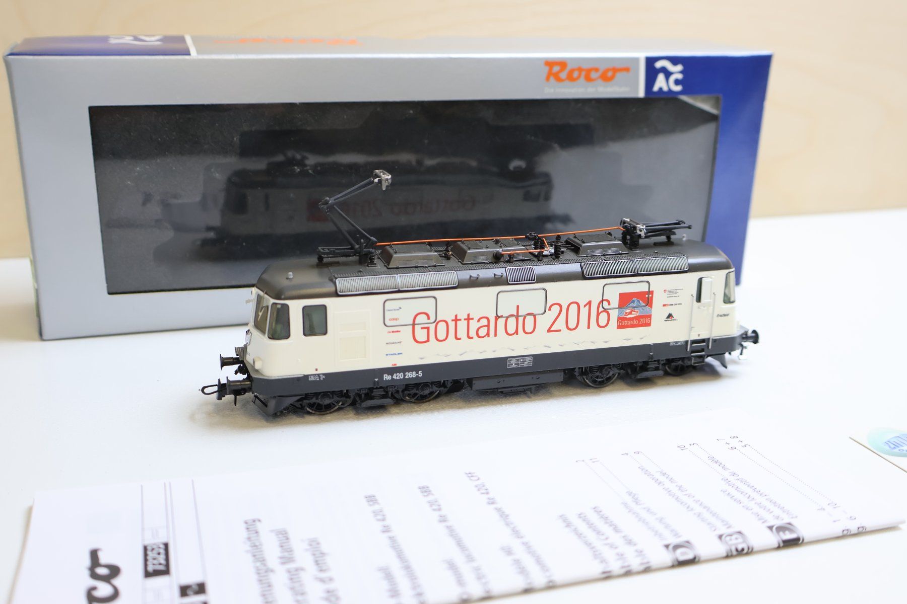 ROCO SBB Re 420 E-Lok Gottardo H0 AC Digital + Sound 79253 (Gebraucht ...