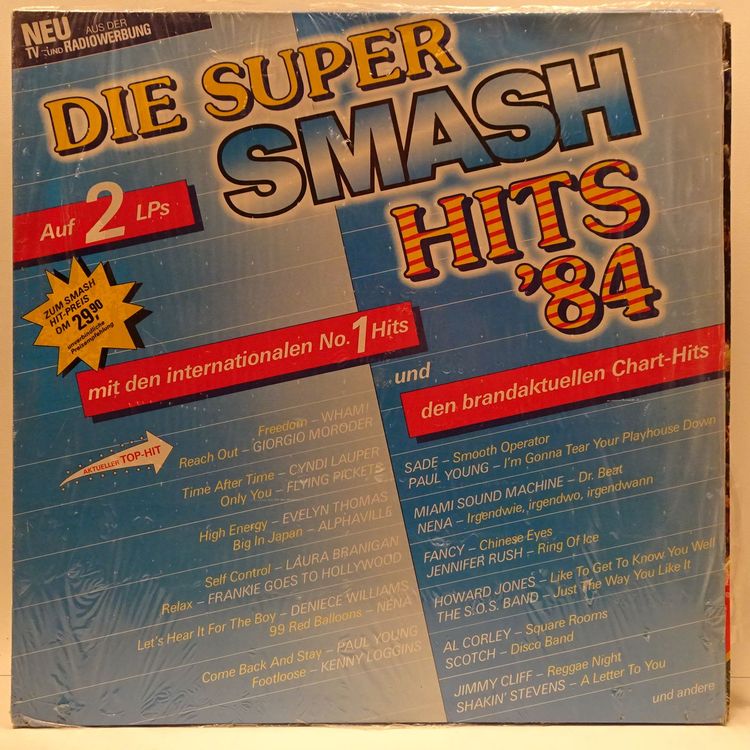 V.A. - Super Smash Hits '84 (2LP) (Gebraucht) in Muhen für CHF 4.4 ...