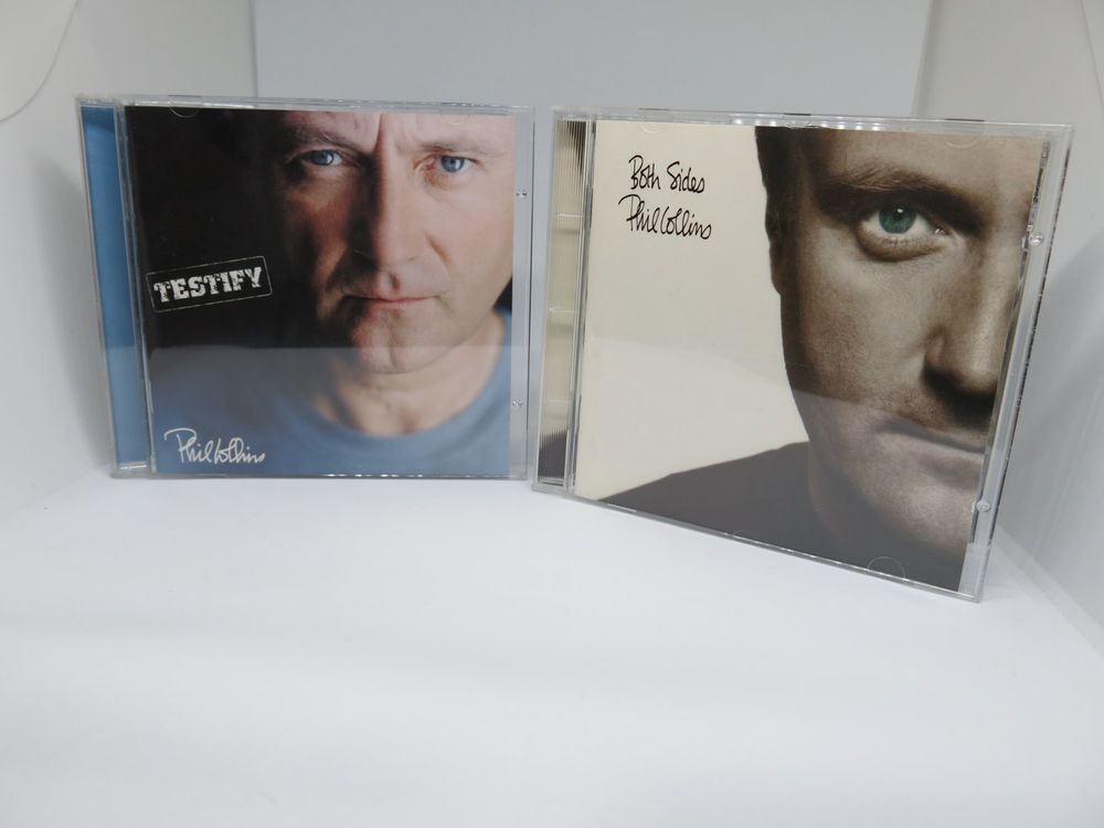 2 CDs: Phil Collins - Both Sides + Testify | Kaufen auf Ricardo