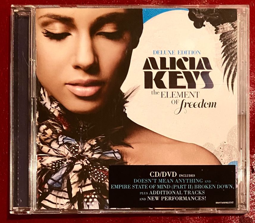 Alicia Keys - Element Of Freedom (CD + DVD) Special Edition (Gebraucht ...