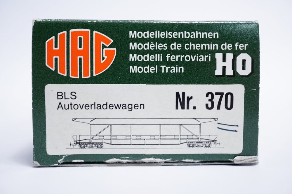 5∑ Hag 371 BLS Autoverladewagen mit drei Autos (Gebraucht) in für CHF ...
