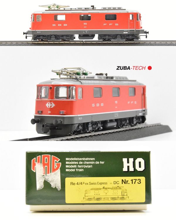 HAG 173 E-Lok Re 4/4 II SBB, H0 GS Analog mit OVP | Kaufen auf Ricardo