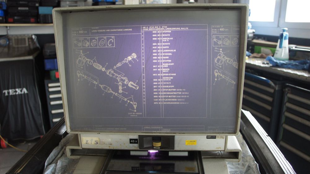 Microfilm Microfiche Lesegerät Occasion | Kaufen auf Ricardo