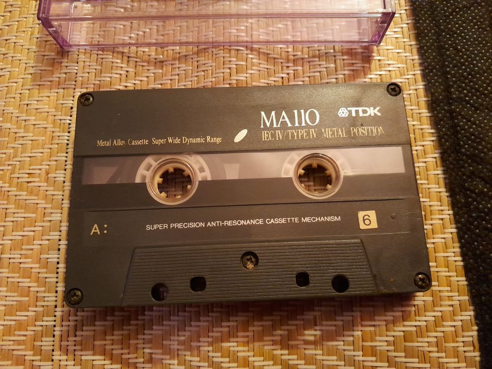 TDK MA 110 Type IV Metal Kassette (Gebraucht) in oekingen für CHF 8 ...