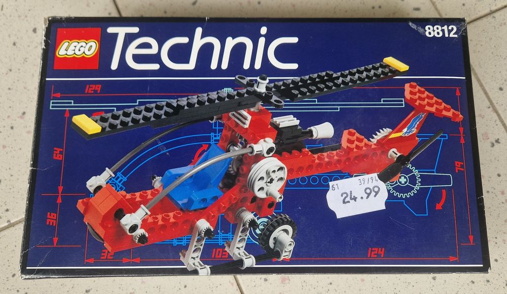 Lego 8812 Aero Hawk 2 Helikopter von 1994 (Gebraucht) in Rheinau für ...