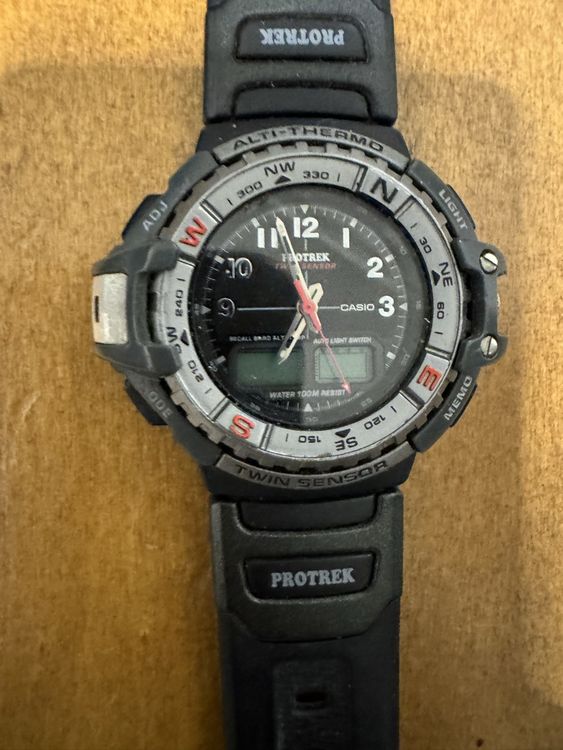 CASIO Protrek twin sensor (Gebraucht) in Biel/Bienne für CHF 45 – mit ...