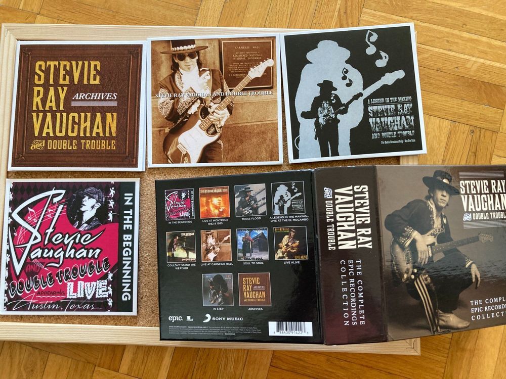 Stevie Ray Vaughan Box Complete Epic Recorings Collection | Kaufen auf ...