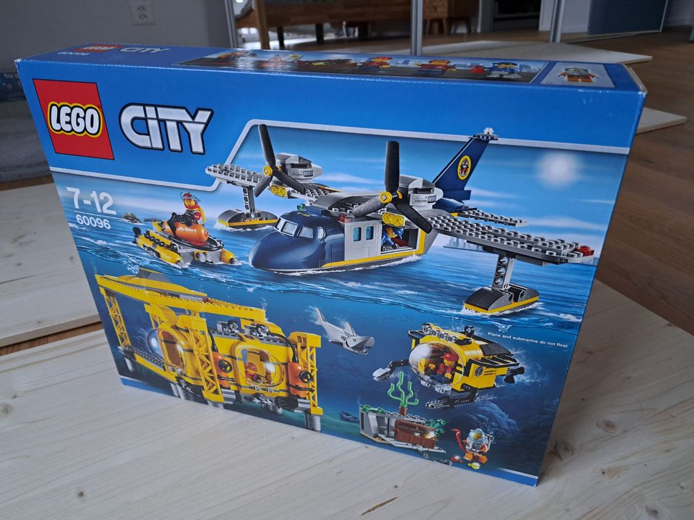 Neu LEGO 60096 Deep Sea Explorers Deep Sea Operation Base | Kaufen auf Ricardo