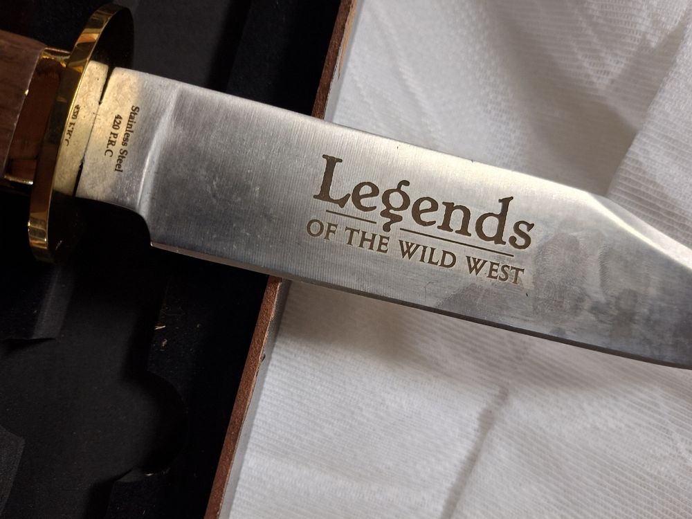 Jim Bowie Messer, American Mint, Legenden Wild West! (Gebraucht) in ...