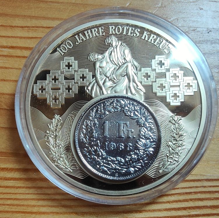 Der Schweizer Silberfranken PP II (Neu und originalverpackt) in Hittnau für CHF 12 – mit ...