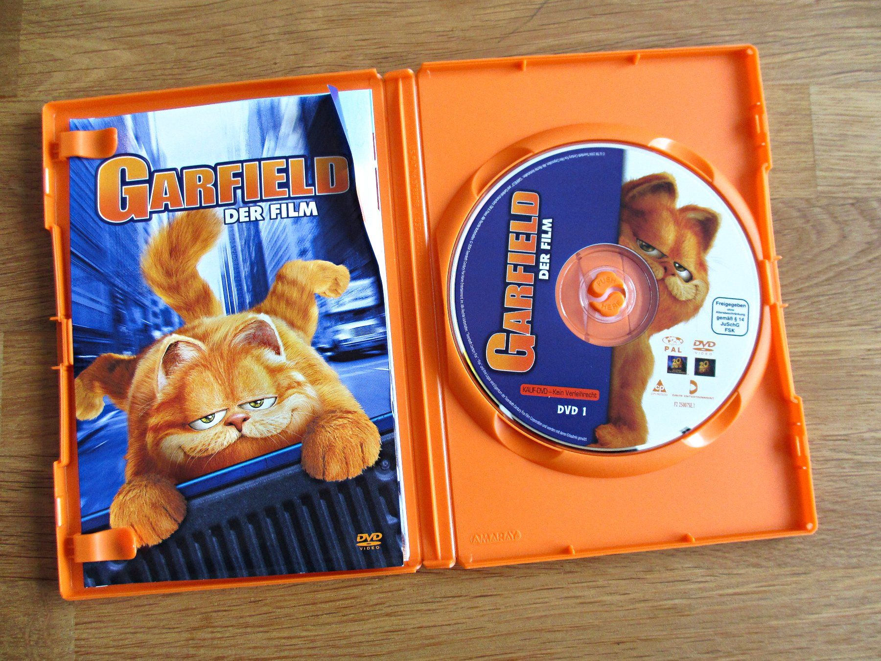 Garfield "Der Film" DVD (Gebraucht) in Winterthur für CHF 2.5 – mit Lieferung auf Ricardo kaufen