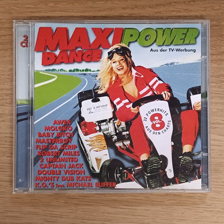 MAXIPOWER Dance Vol.8 90er Kult Doppel CD 💿🎧 F11 (Gebraucht) in Sessa ...