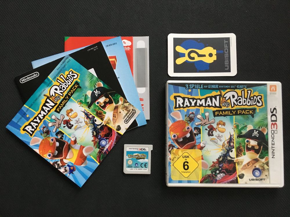 Rayman & Rabbids: Family Pack für Nintendo 3DS | Kaufen auf Ricardo