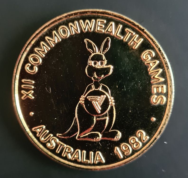 Medaille Commonwealth Games Australien 1982 Token Münze Coin (Gebraucht ...
