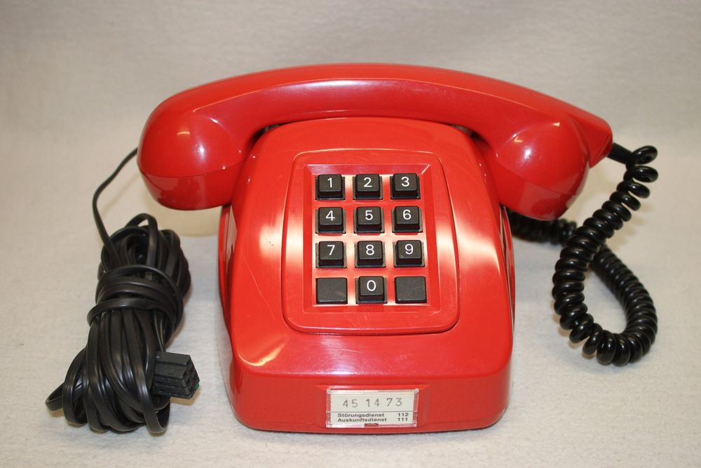 Rotes Tisch Telefon (Gebraucht) in Thun für CHF 55 – mit Lieferung auf ...