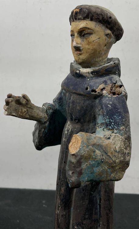 Antike Heilige Barock geschnitzte Holz Skulptur | Kaufen auf Ricardo