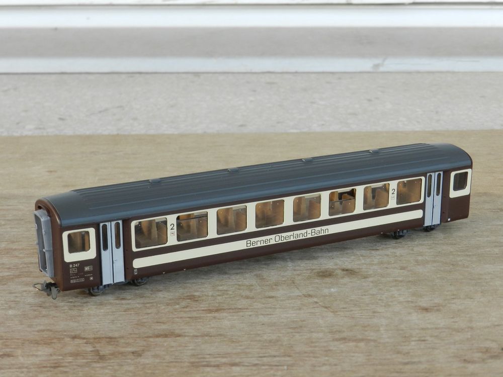 Bemo H0m Personenwagen 2Kl. der BOB (Neu und originalverpackt) in Jona für CHF 37 – mit ...