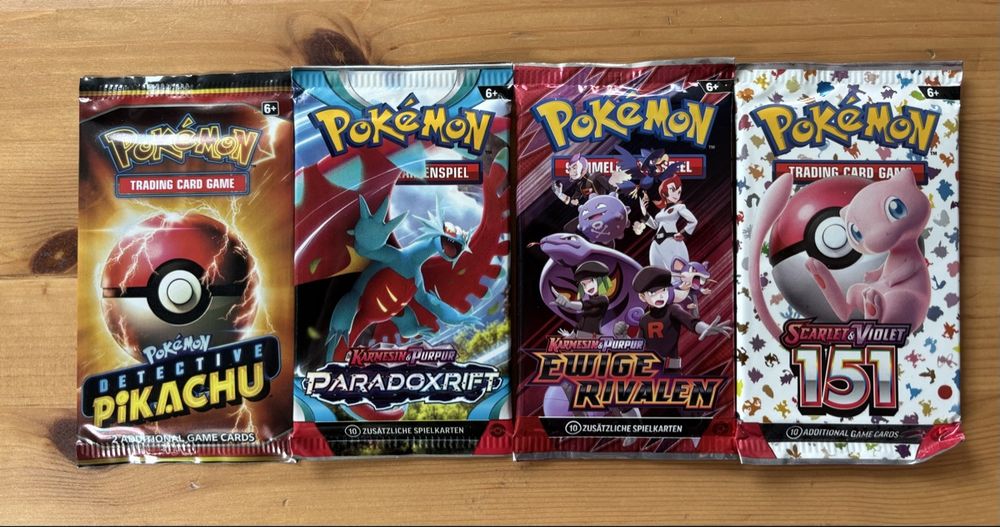 16 random Pokemon Booster Packs! Rarität -Top (Neu (gemäss Beschreibung ...