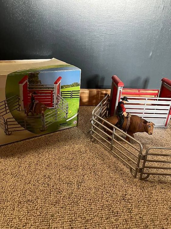 Schleich Bull riding mit Cowboy | Kaufen auf Ricardo