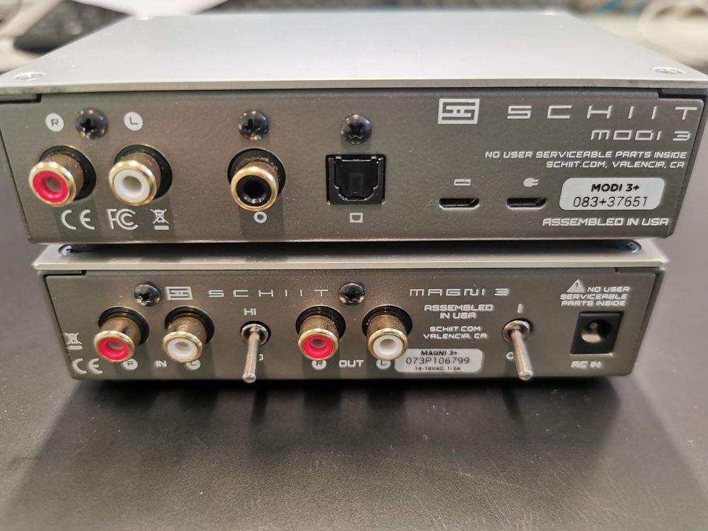 Schiit Magni 3+ Modi 3+ AMP DAC Stack neuwertig (Gebraucht) in Basel ...