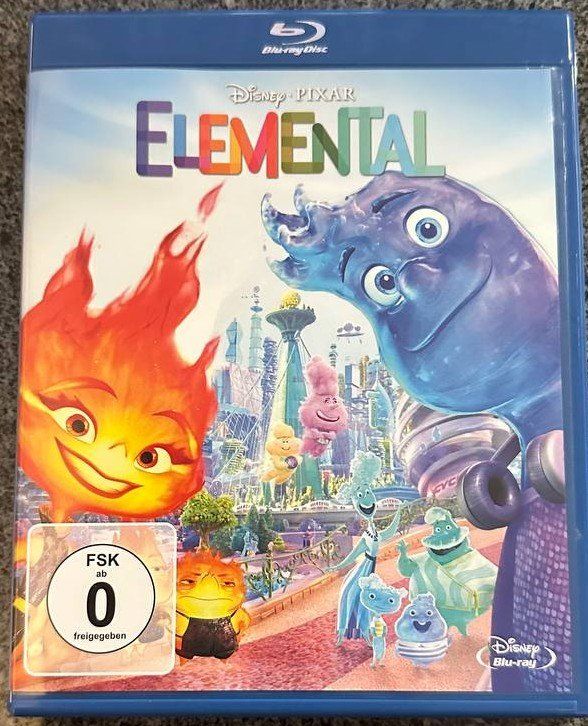 Elemental - Disney Pixar Blu-ray neuwertig (Gebraucht) in Beringen für ...