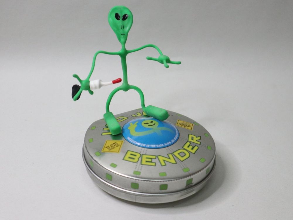 UFO Joe Bender Biegefigur in Blech UFO (Neu (gemäss Beschreibung)) in ...