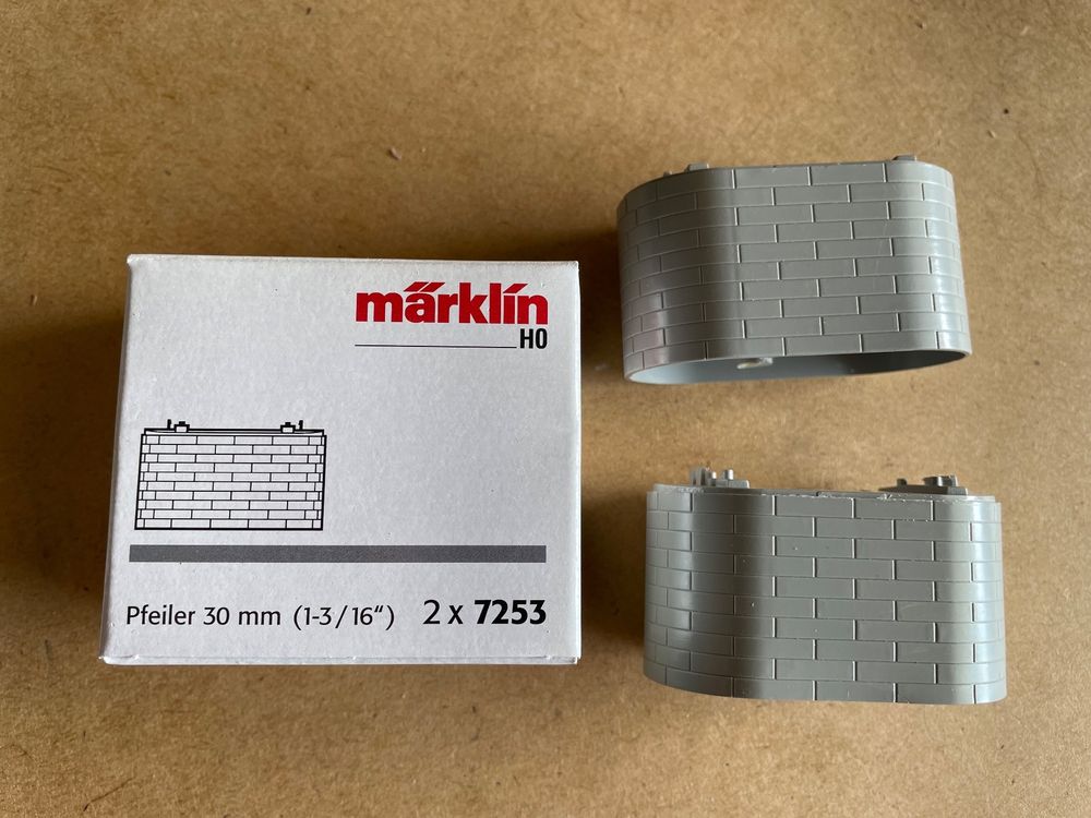 Marklin 7253 Pfeiler 30 mm 2 Stück (Gebraucht) in Hauterive NE für CHF ...