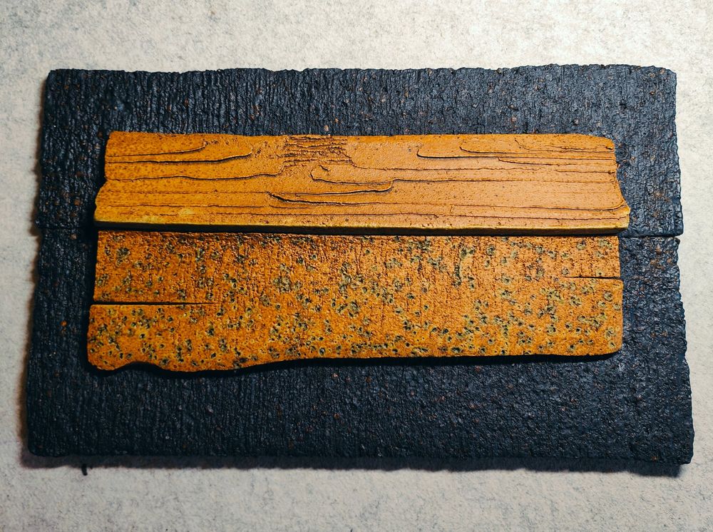 Keramikbild Wandbild Tonbild Unikat handgemacht modern Deko (Gebraucht) in Niederlenz für CHF 50 ...