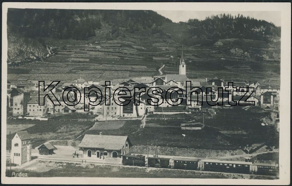 GR Ardez - Bahnhof - Bahn RhB (Gebraucht) in Schindellegi für CHF 165 – mit Lieferung auf ...