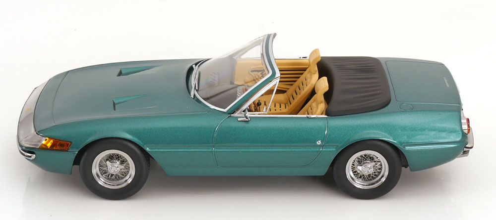 FERRARI 365 GTS/4 DAYTONA CABRIO 1965 GRÜN 1:18 KK -SCALE (Neu und ...