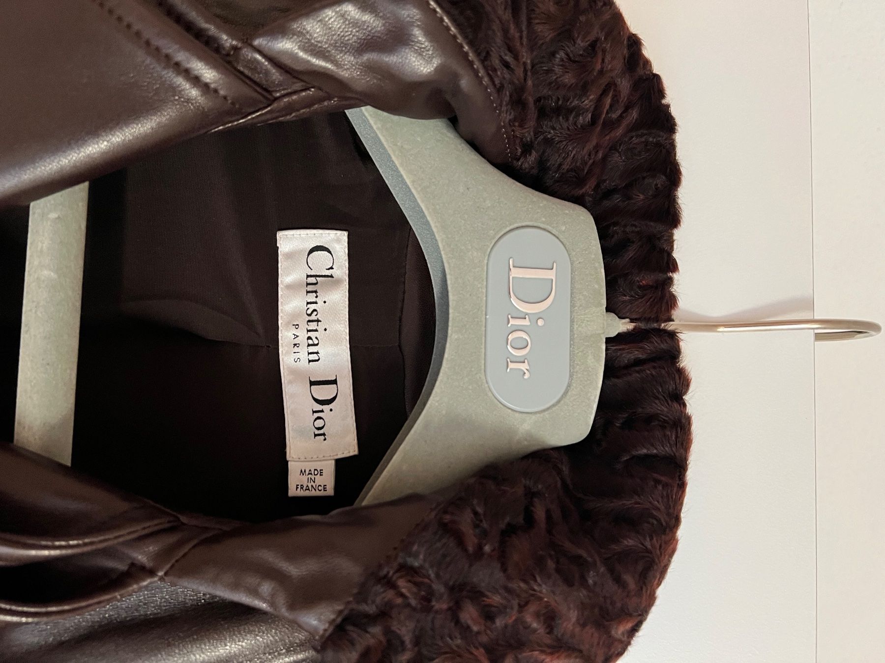 Christian Dior Vintage Ledermantel, Grösse 38, Top Zustand! (Neu und ...