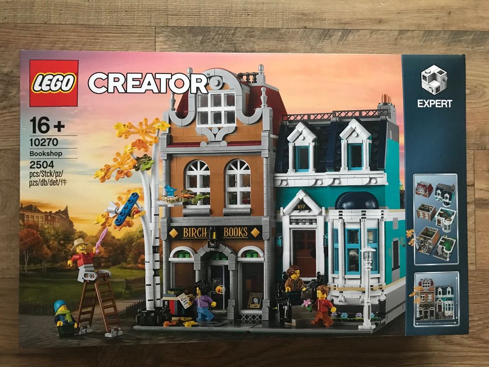 Lego Creator Expert Modular Buildings Bookshop 10270 (Neu und ...
