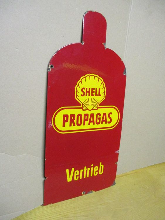 Shell Propagas Emailschild ca. 62 x 30 cm (Gebraucht) in Ottikon Gossau ...