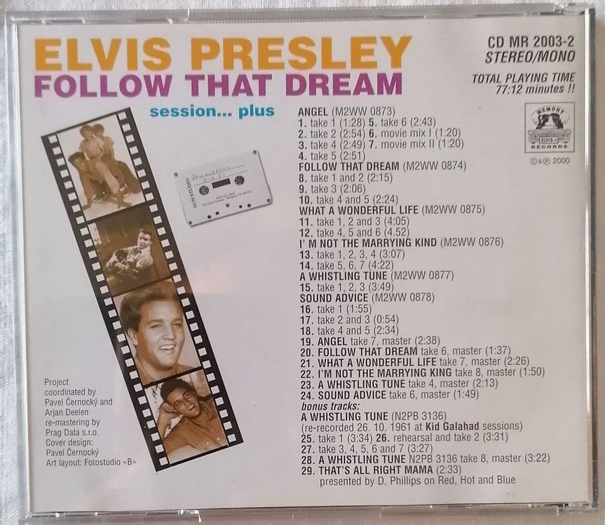 Elvis Presley - Follow that Dream Session...plus CD (Gebraucht) in ...