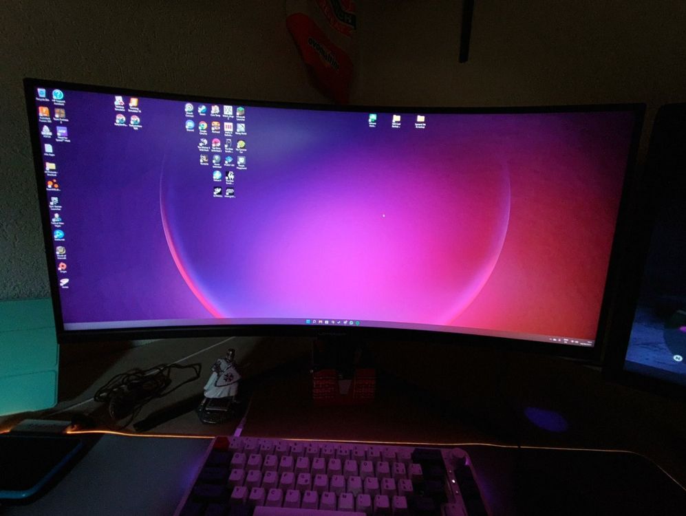 LC-PowerCurved 34" 144hz Gaming Monitor (Gebraucht) in Goldau für CHF 300 – nur Abholung auf ...