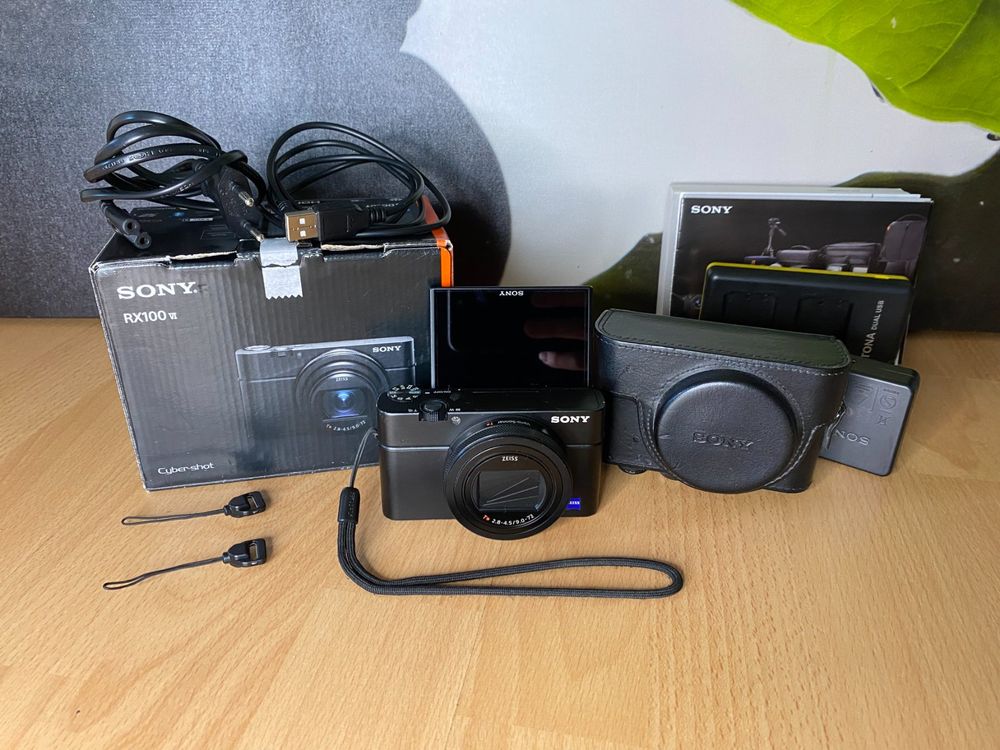 Sony RX100 VI M6 Kompaktkamera mit Zubehör (Gebraucht) in Herisau für CHF 600 – mit Lieferung ...