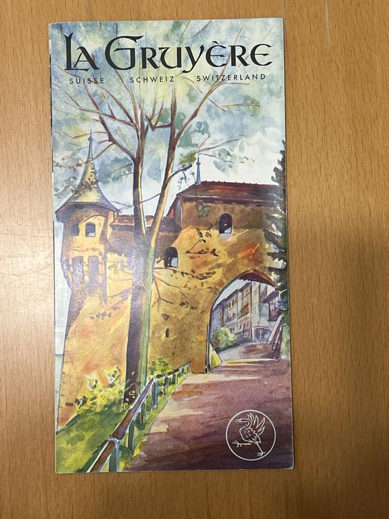 Vintage Prospekt Broschüre La Gruyère (Gebraucht) in Zürich für CHF 10 ...