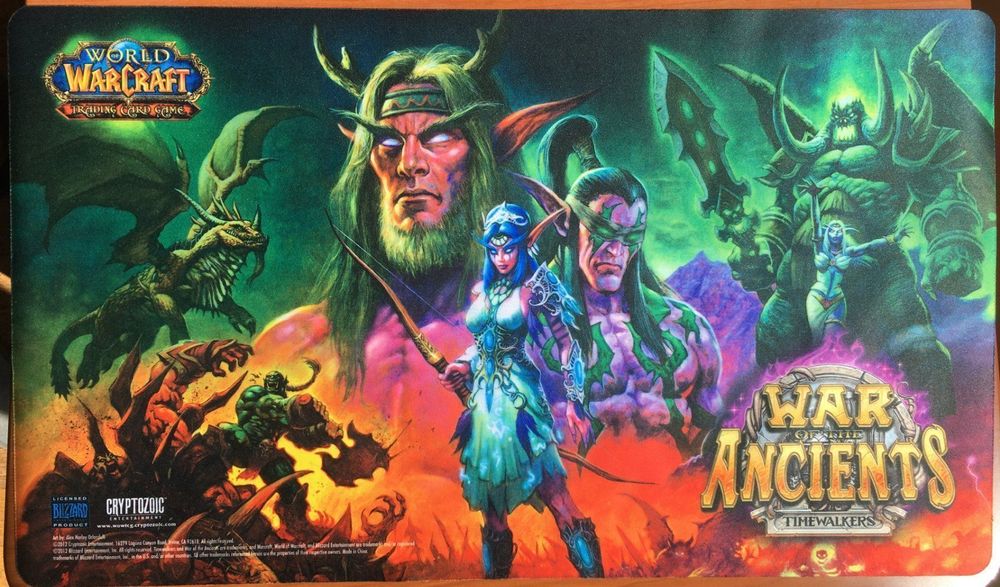 World of Warcraft WoW TCG Playmat War of the Ancients Neu (Neu (gemäss ...