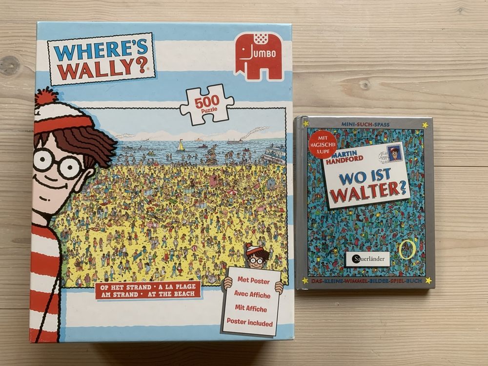 Wo ist Walter? (Puzzle und Mini-Suchbuch) (Gebraucht) in Biberist für ...