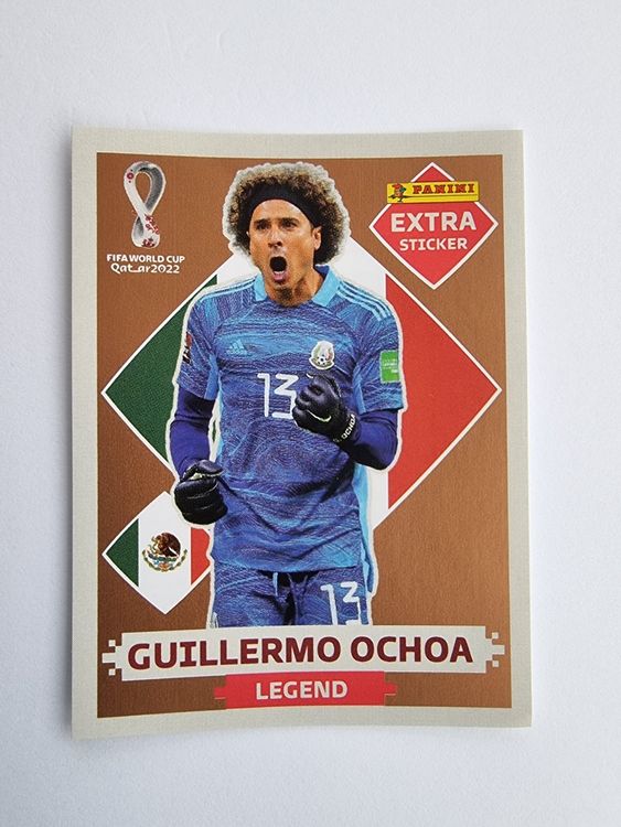 Panini WK 2022 Extra Sticker Guillermo Ochoa Bronze (Gebraucht) in ...