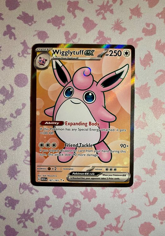 Pokemon 151 Wigglytuff ex EN FA (Neu (gemäss Beschreibung)) in Grabs ...