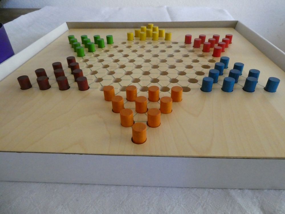 Halma (gross) aus Holz | Kaufen auf Ricardo