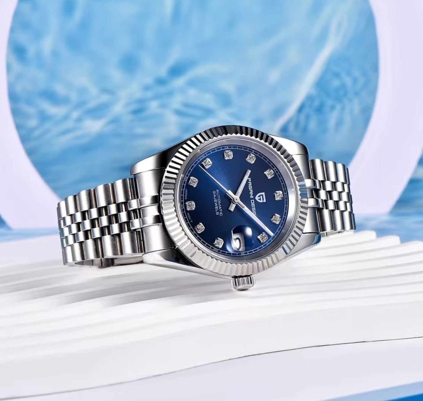 Pagani Design V2 Professional – Seiko NH35A Deep Blue Diam (Neu und ...