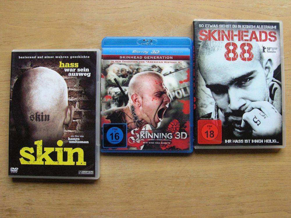 SKINHEAD DVD-TRILOGIE (Gebraucht) in Zuzwil SG für CHF 10.5 – mit ...