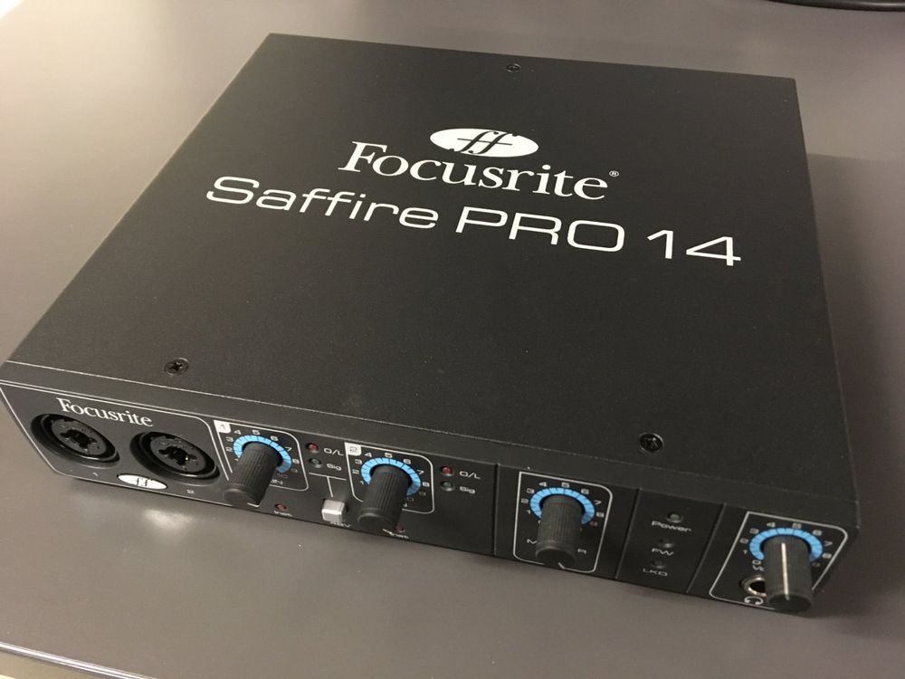 Focusrite Saffire Pro 14 FireWire Soundkarte, neuwertig (Gebraucht) in ...