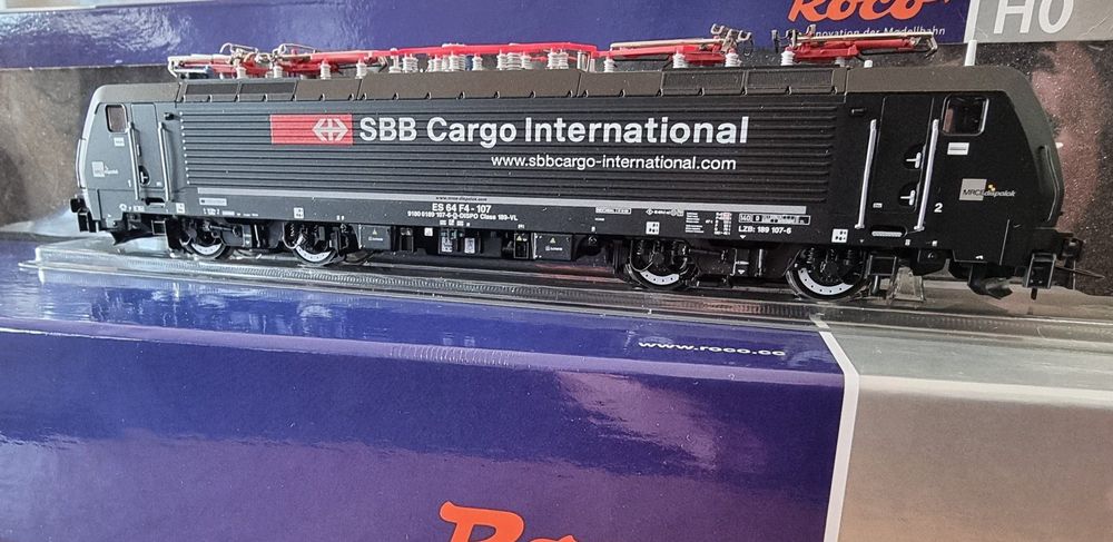 Roco 73636 ES 64 F4-107 Cargo Int. | Kaufen auf Ricardo